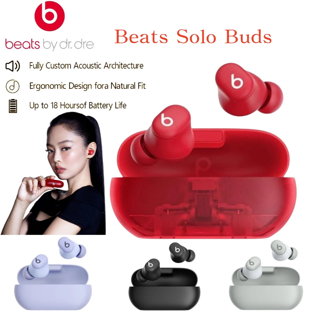 Jual 100% Original Beats Solo Buds Feature Jennie Kim TWS Headphone 100 ...