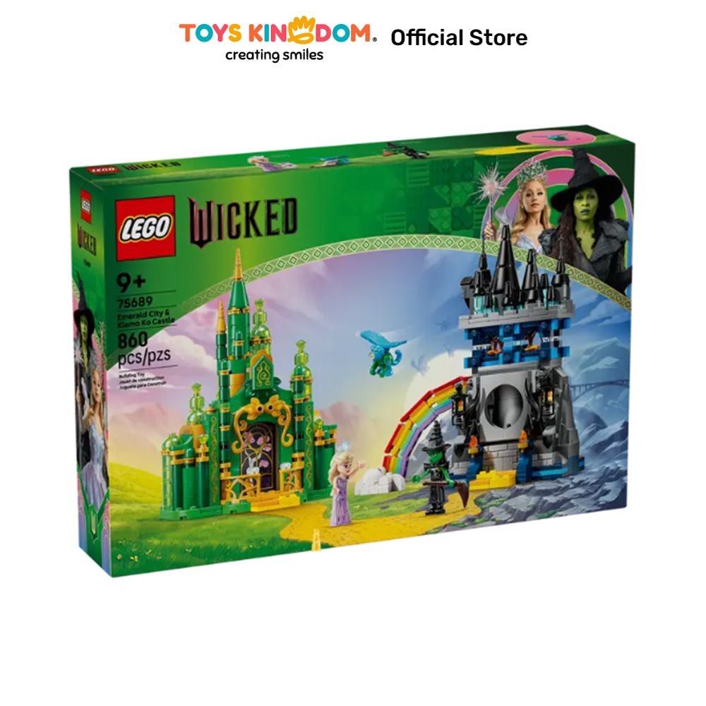 Jual Toys Kingdom Lego Wicked Emerald City & Kiamo Ko Castle Set 860 ...
