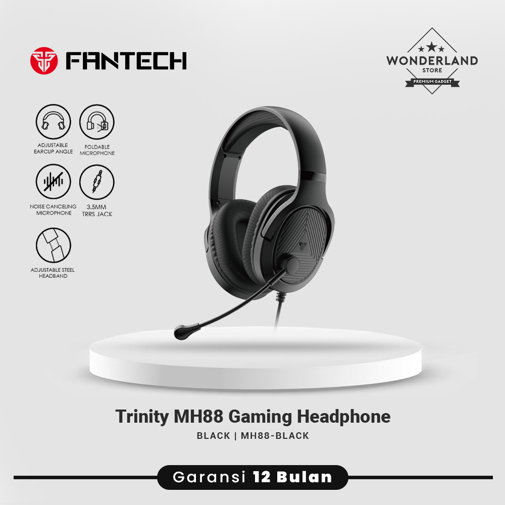 Jual Fantech TRINITY MH88 Headphone Gaming PC with Microphone 3.5mm ...