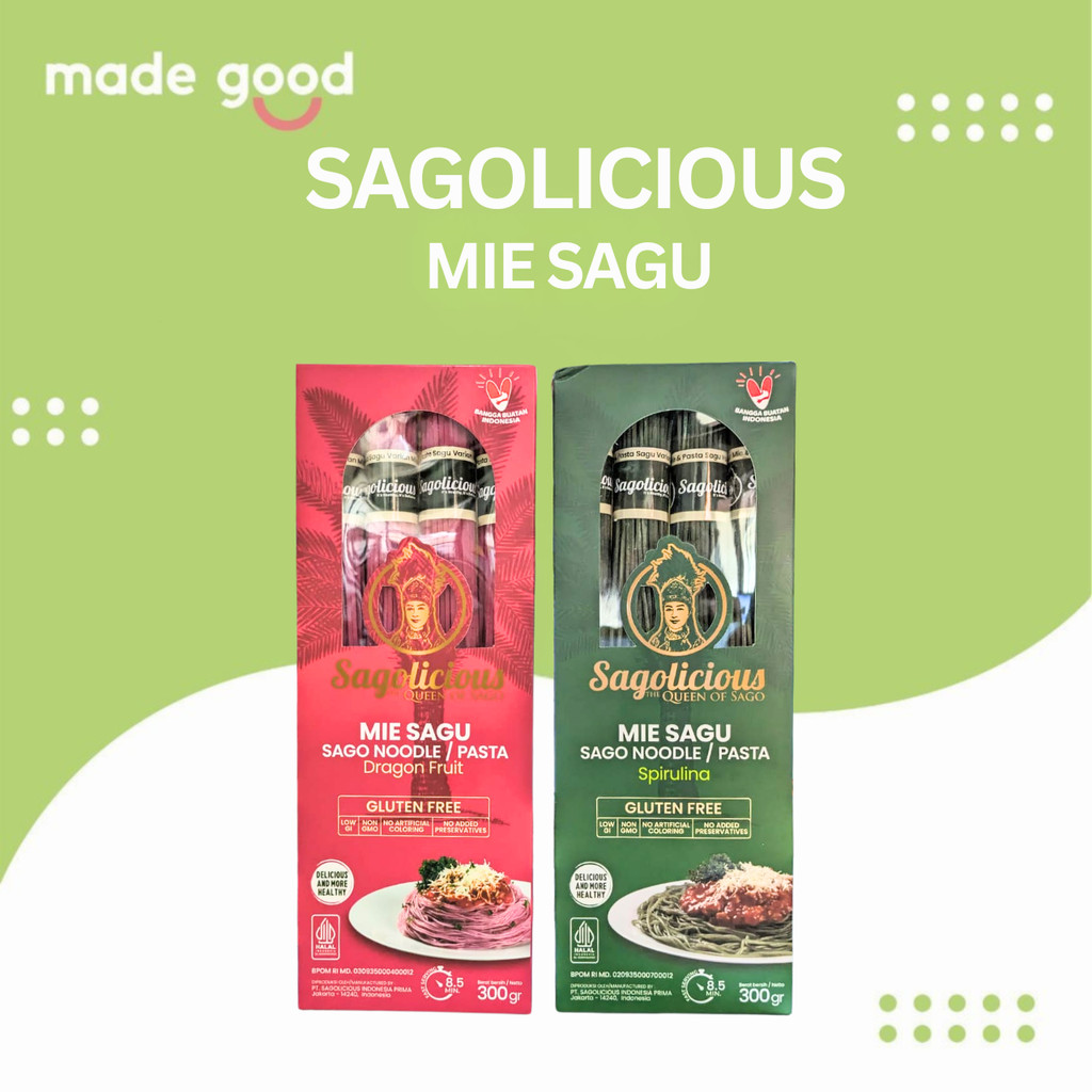 Jual Sagolicious Noodle- Mie Sagolicious Sagu Gluten Free - Sagolicious ...