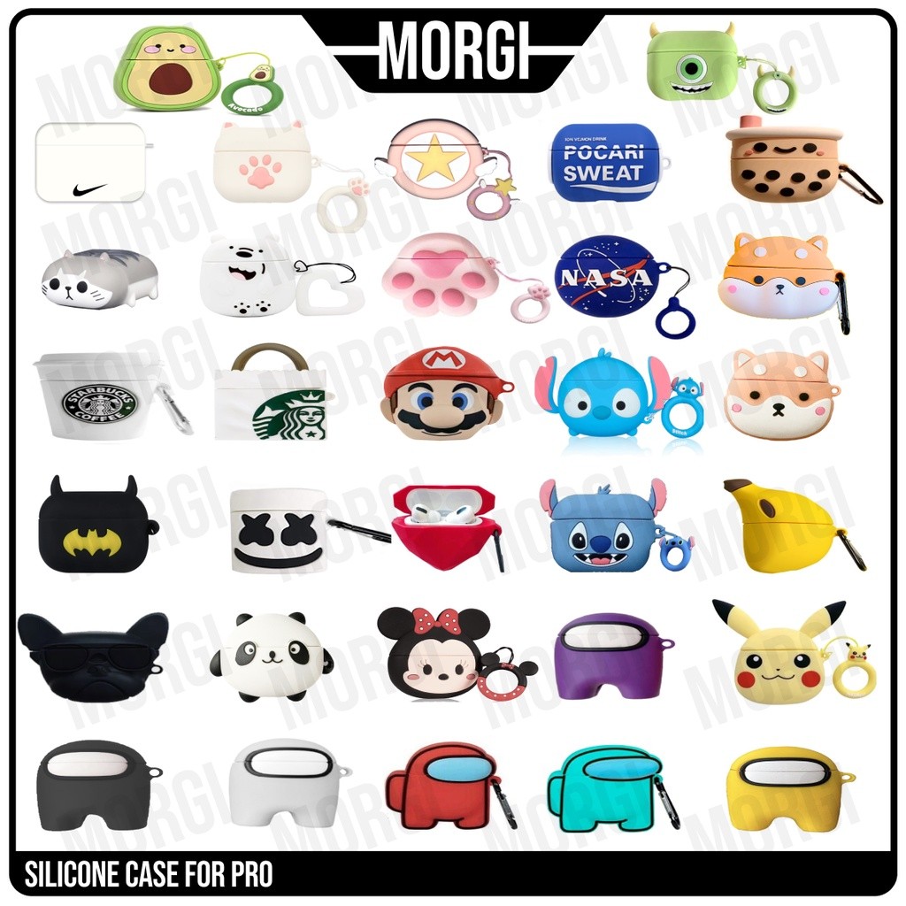 Jual [MS] PROMO Case Airpods Pro Gen 3D Premium Lucu Toothless Boba ...