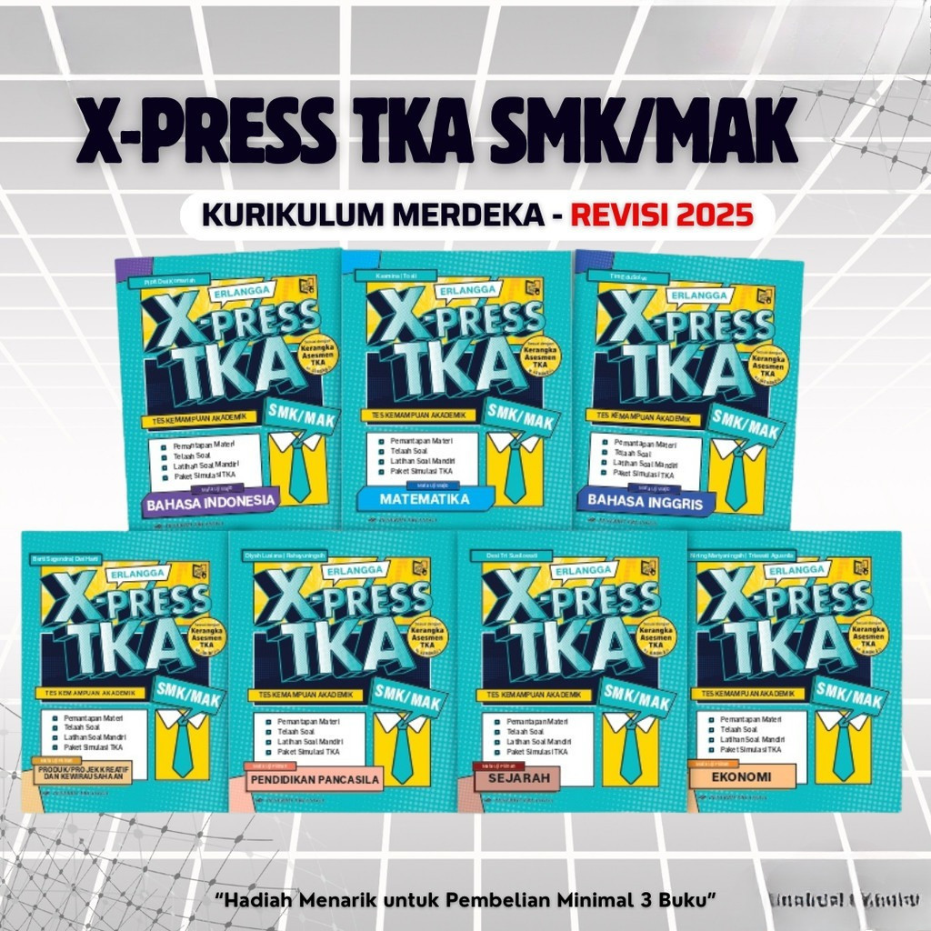 Jual XPRESS TKA SMK/MAK 2026 / TKA SMK 2026 / KURIKULUM MERDEKA ...