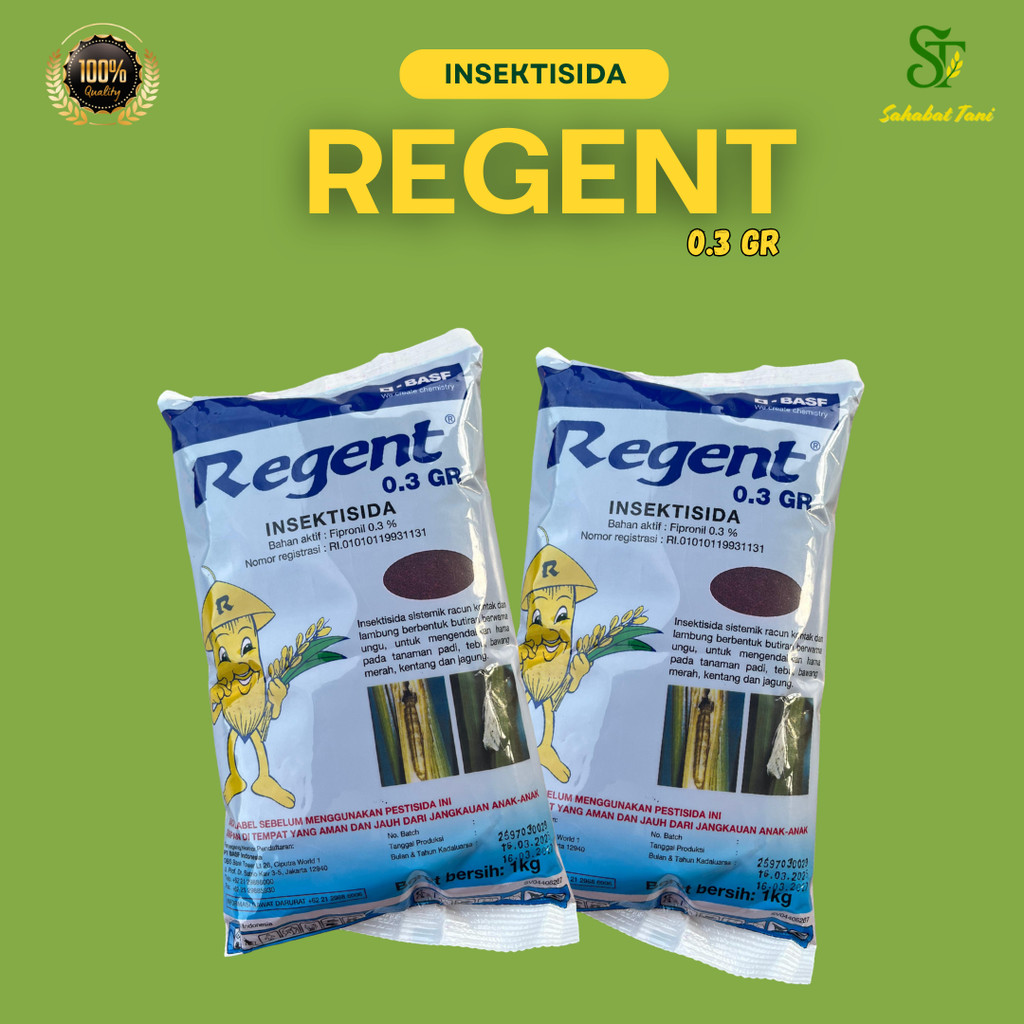 Jual INSEKTISIDA REGENT 0.3 Gr 1kg - Tabur Insektisida Hama Wereng ...