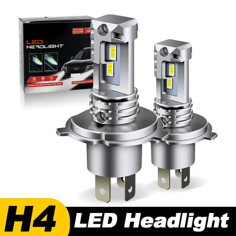 Jual H4 LED Canbus Headlights 12V 9003 HB2 Hi/Lo Beam Motorcycle ...