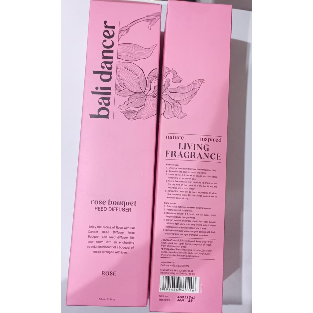 Jual Herborist Bali Dancer Reed Diffuser 50ml | Shopee Indonesia