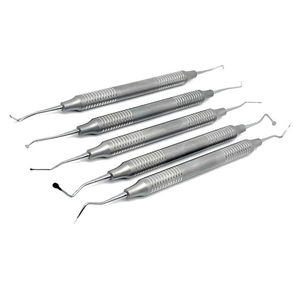Jual 5Pcs/set Dental Gingival Cord Packer Retraction Instruments ...