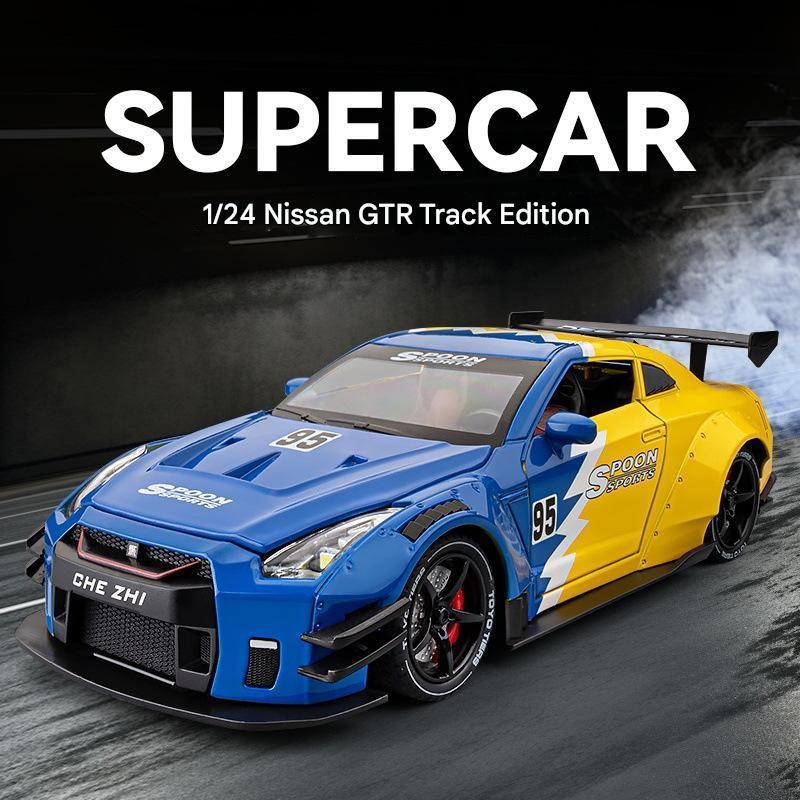 Jual Diecast Miniatur GTR R35 Spoon LBWK With Smoke Spray Version ...