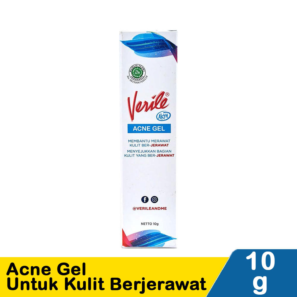 Jual VERILE ACNE GEL 10g | Shopee Indonesia
