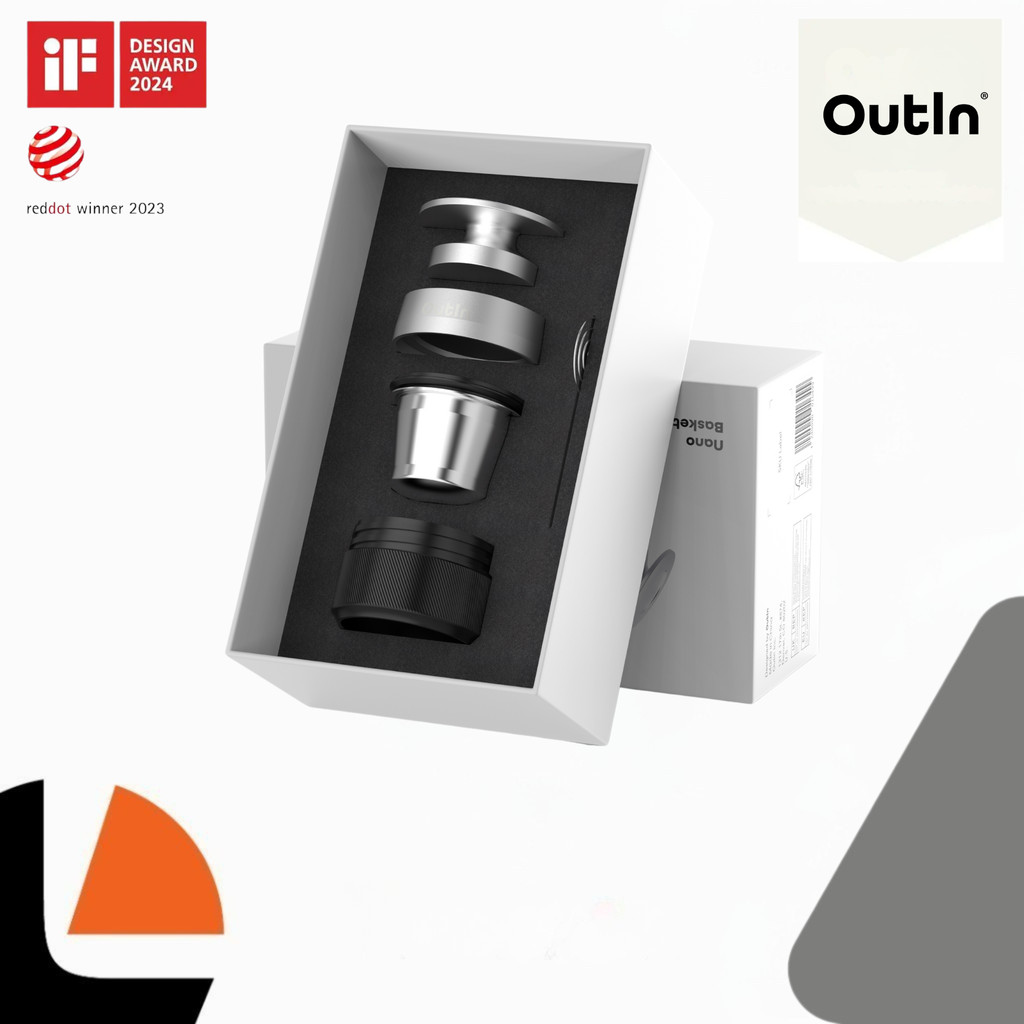 Jual OutIn Nano Basket Plus 16-18g Stainless Steel Ground Coffee Filter ...