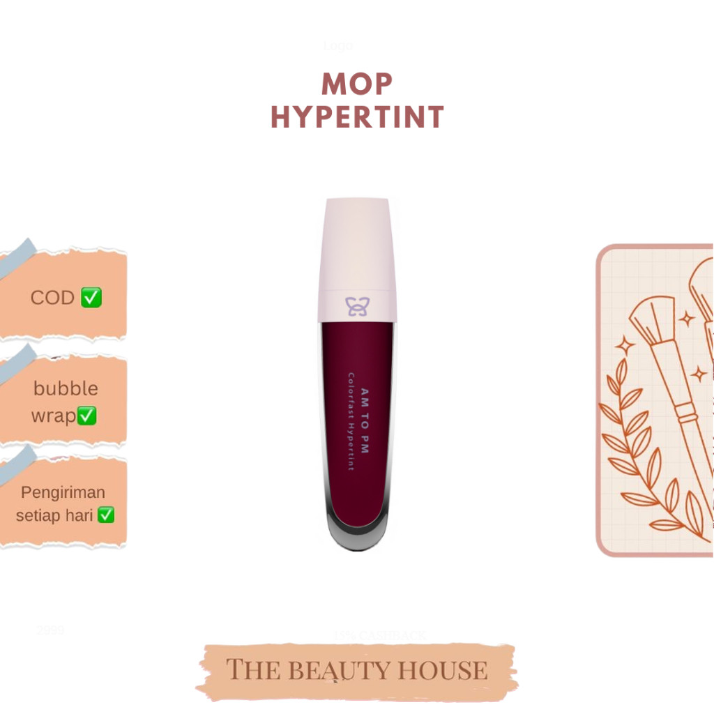 Jual MOP AM TO PM COLORFAST HYPERTINT - MOTHER OF PEARL LIP TINT ...