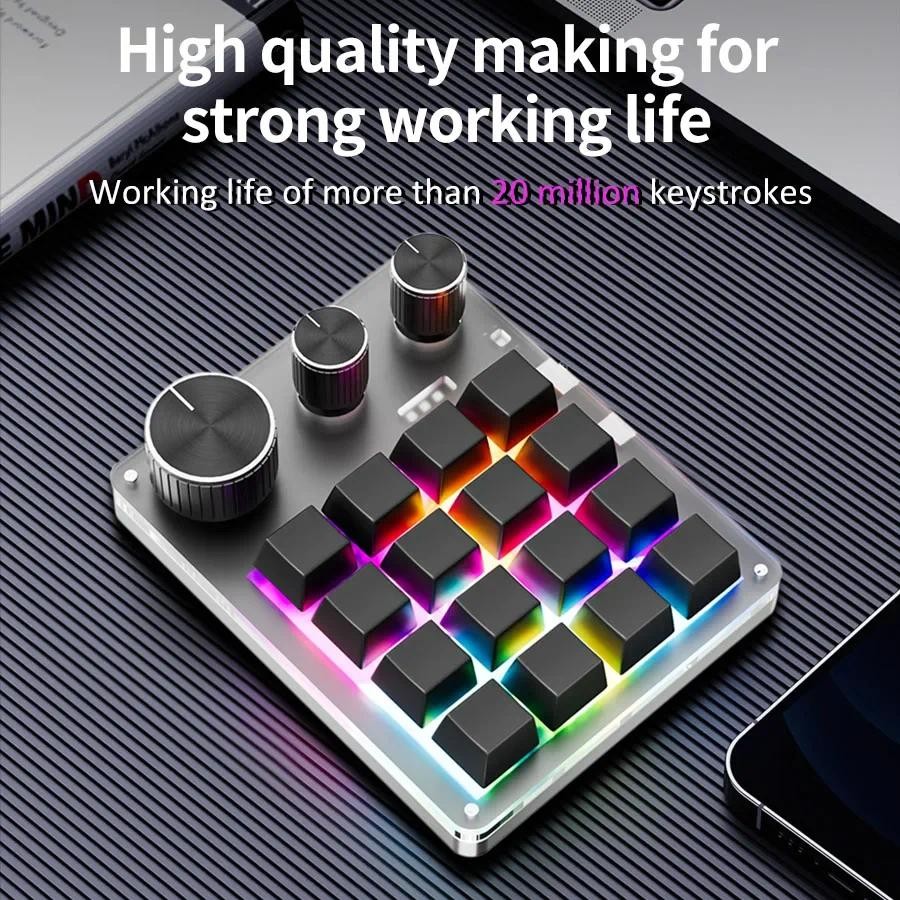 Jual 2.4G Customize Bluetooth 3 Modes USB Custom Meanical Keyboard with ...
