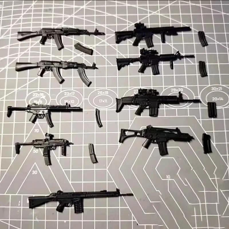 Jual 1/12 Scale Gun Model AUG PP19 G36 APC9 AS VAL Resin Model for 6in ...