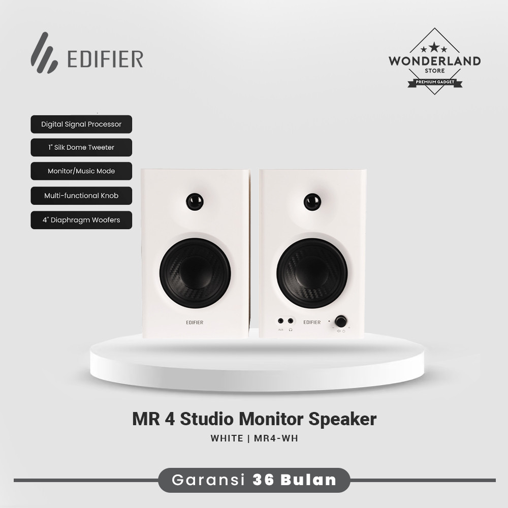 Jual Edifier MR4 MR-4 Studio Monitor Speaker Bluetooth 5.4 Hi-Res Audio ...
