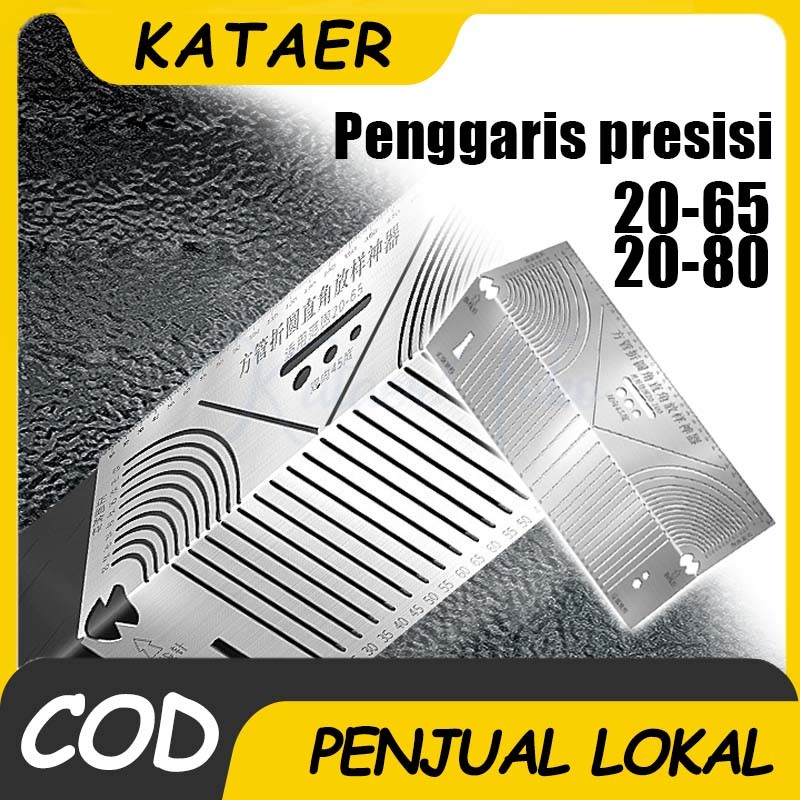 Jual 【Ready】Penggaris Metal Presisi Sudut Siku 90° Alat Marking Potong ...