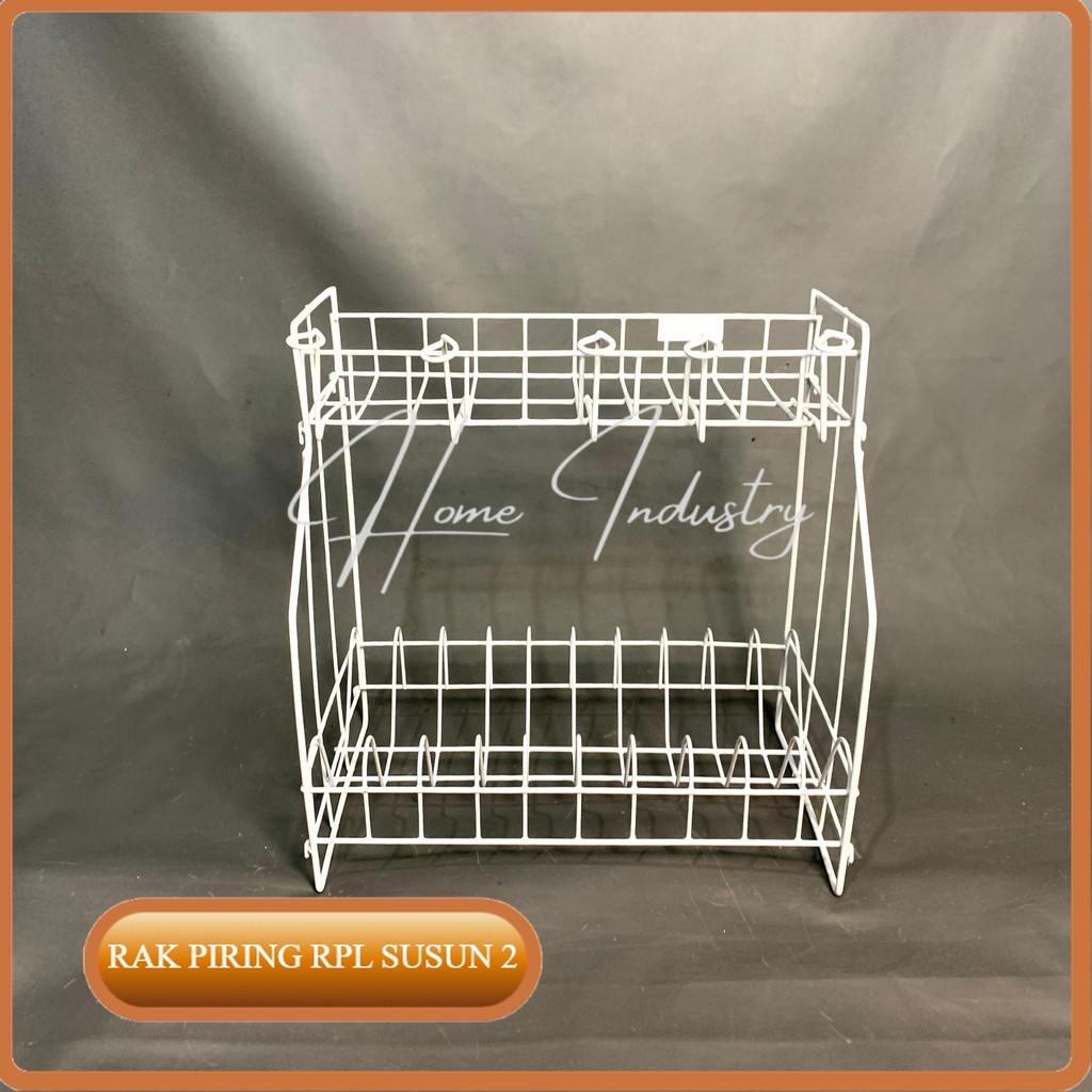 Jual Rak piring Rpl 02/Rak kawat/Rak besi/Rak piring dapur/Rak wastefel ...