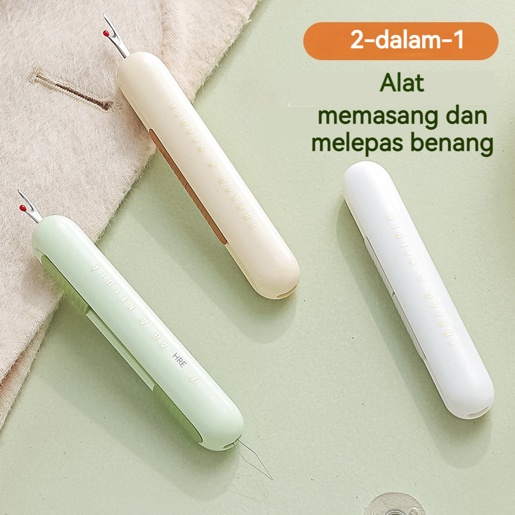 Jual Pendedel Benang 2 in 1/Alat Pelepas Jahitan/Bongkaran Benang ...