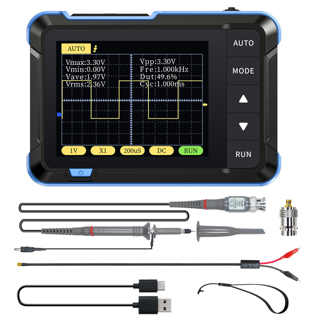 Jual FNIRSI DSO152 Digital Oscilloscope, Mini Oscilloscope,One Touch ...