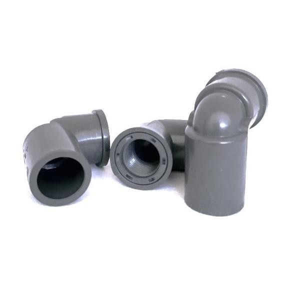 Jual GREST Knee Drat Dalam / KDD 1/2" fitting pipa pvc elbow Bentuk L dengan Drat Internal ...