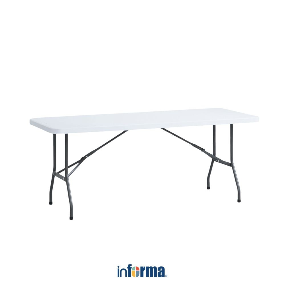 Jual Informa Logan Meja Lipat 183 cm - Putih Meja Serbaguna Folding ...