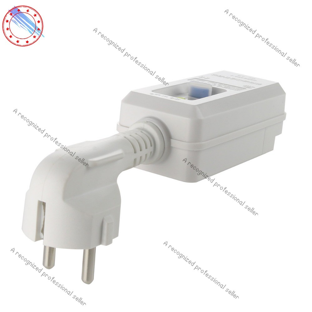 Jual 16A 220V 240V EU Plug GFCI Leakage Protection Safety RCD Socket ...