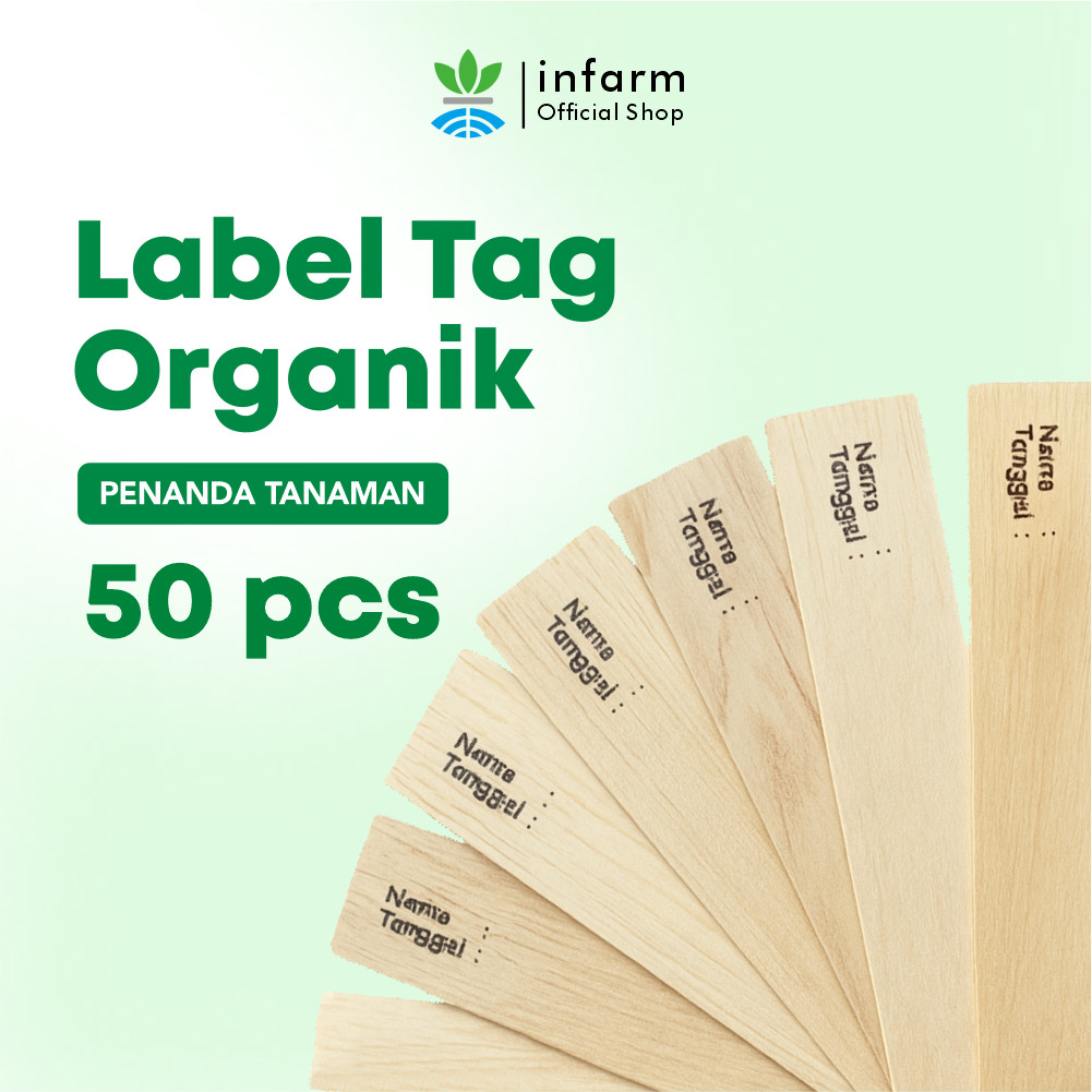Jual INFARM - Paket 50pcs Label Tag Organik Tanaman, Label Nama Tanaman ...