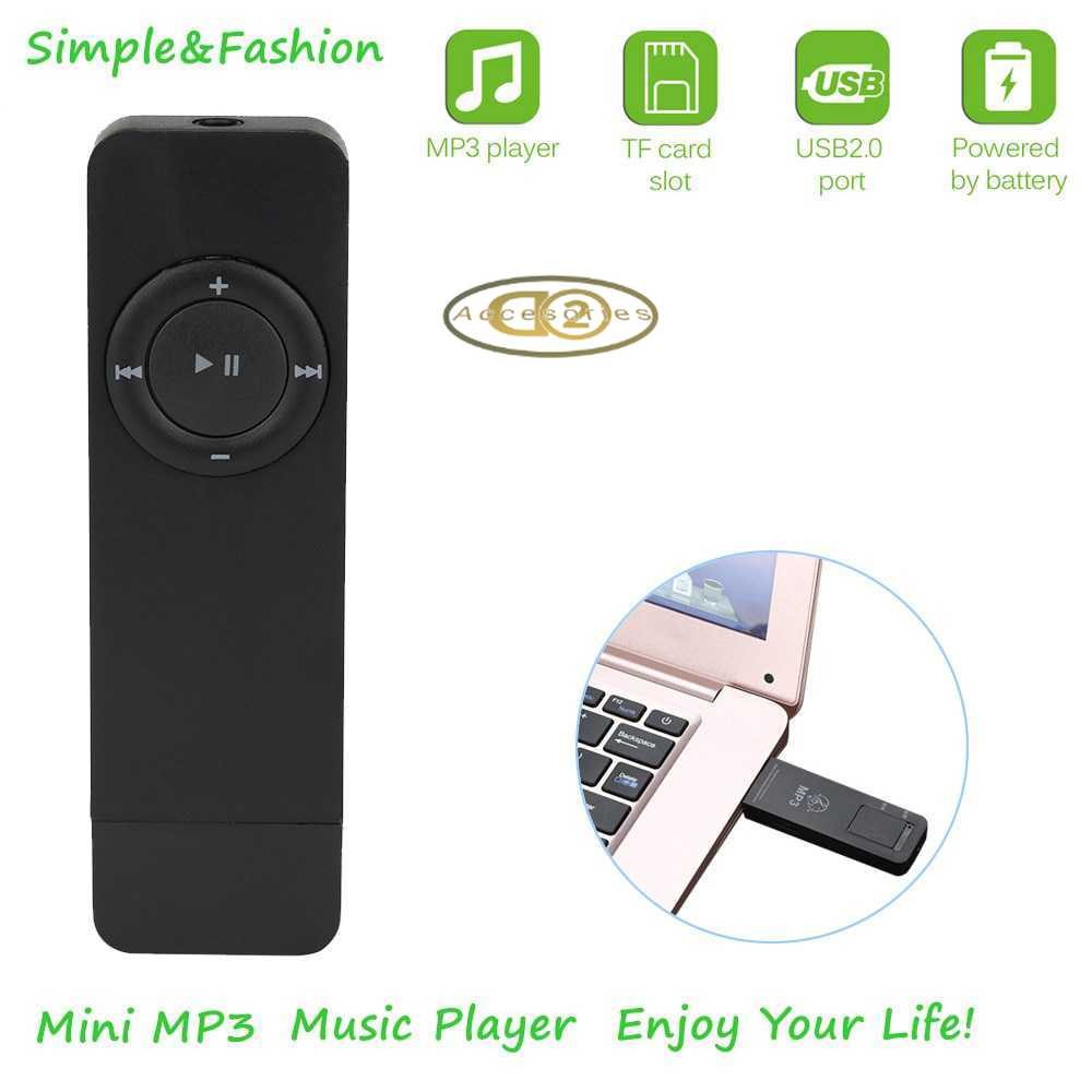 Jual PROMO TaffSTUDIO MP3 Player Portable Mini USB 2.0 TF Card 80 mA ...