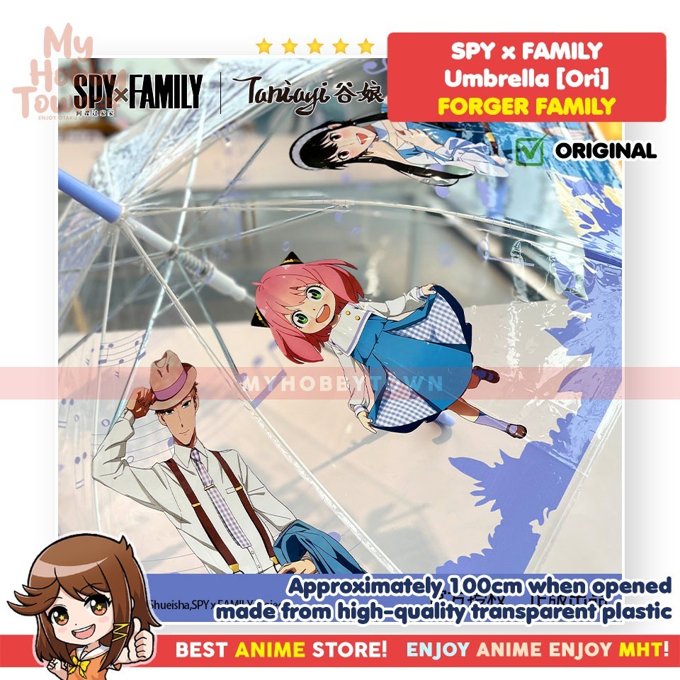 Jual Payung Anime Spy X Family Anya Loid Yor Forger Family Original ...