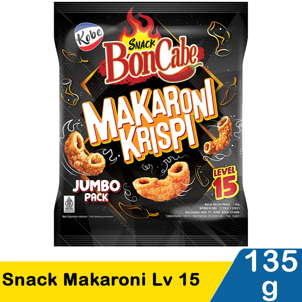 Jual BON CABE SNACK MAKARONI LEVEL 15 135g | Shopee Indonesia