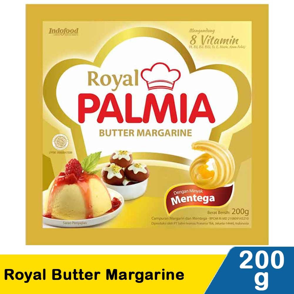 Jual PALMIA ROYAL BUTTER MARGARINE 200g | Shopee Indonesia