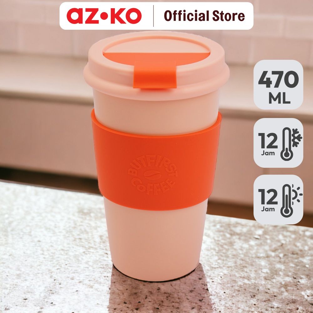 Jual AZKO Kris Daylite Tumbler Vacuum Flask Stainless Steel 470 ml ...