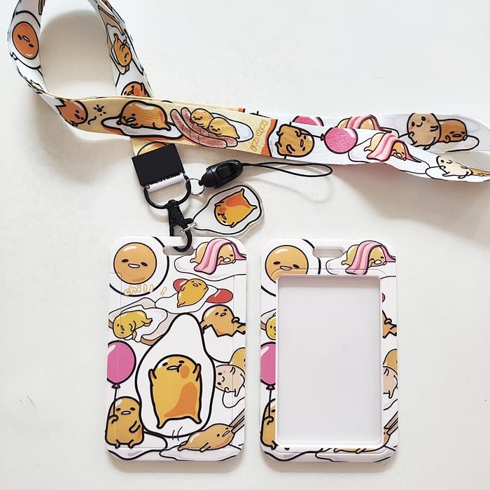 Jual ID Card Holder Name Tag Lanyard / Kalung Wadah Kartu Identitas ...