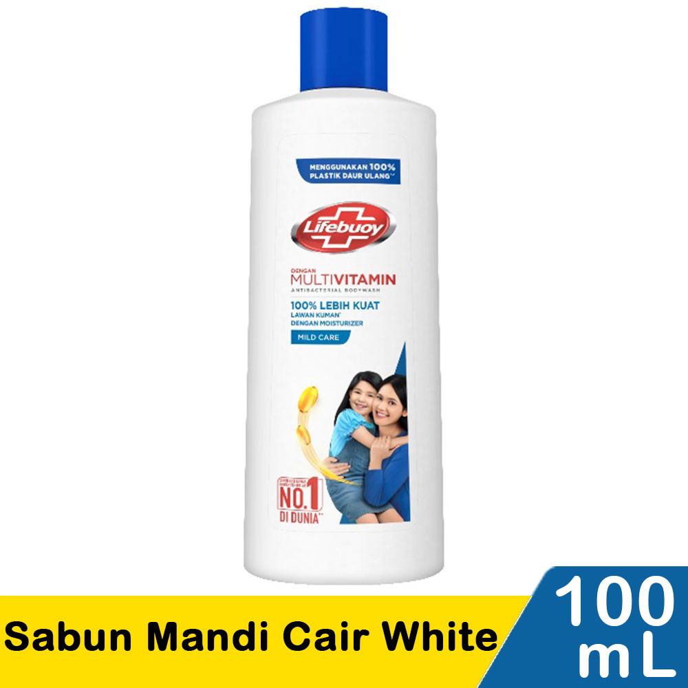 Jual LIFEBUOY SABUN MANDI CAIR WHITE 100mL | Shopee Indonesia