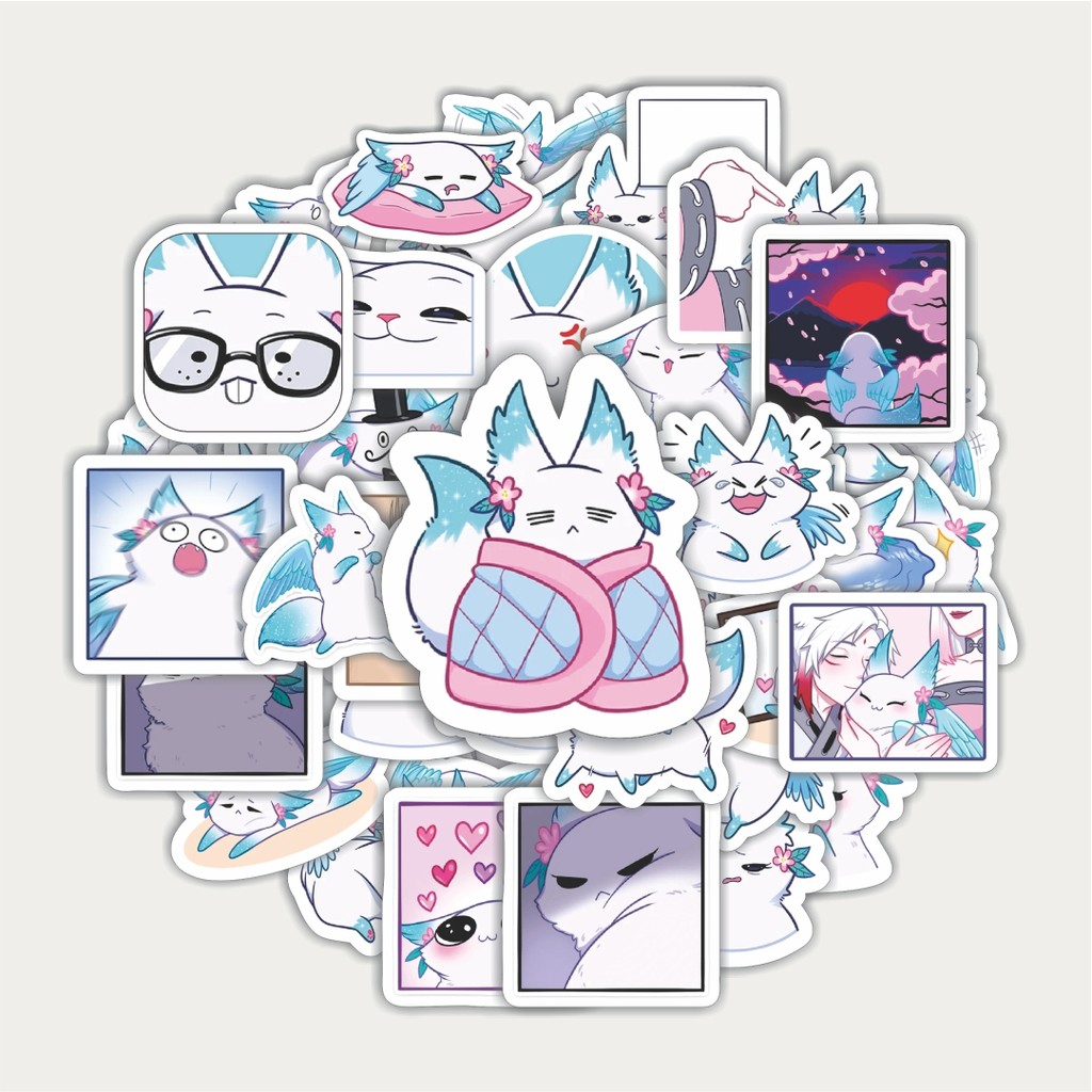 Jual Sticker Pack Stiker Mny1-Funny character Minty Cuty sticker pack ...