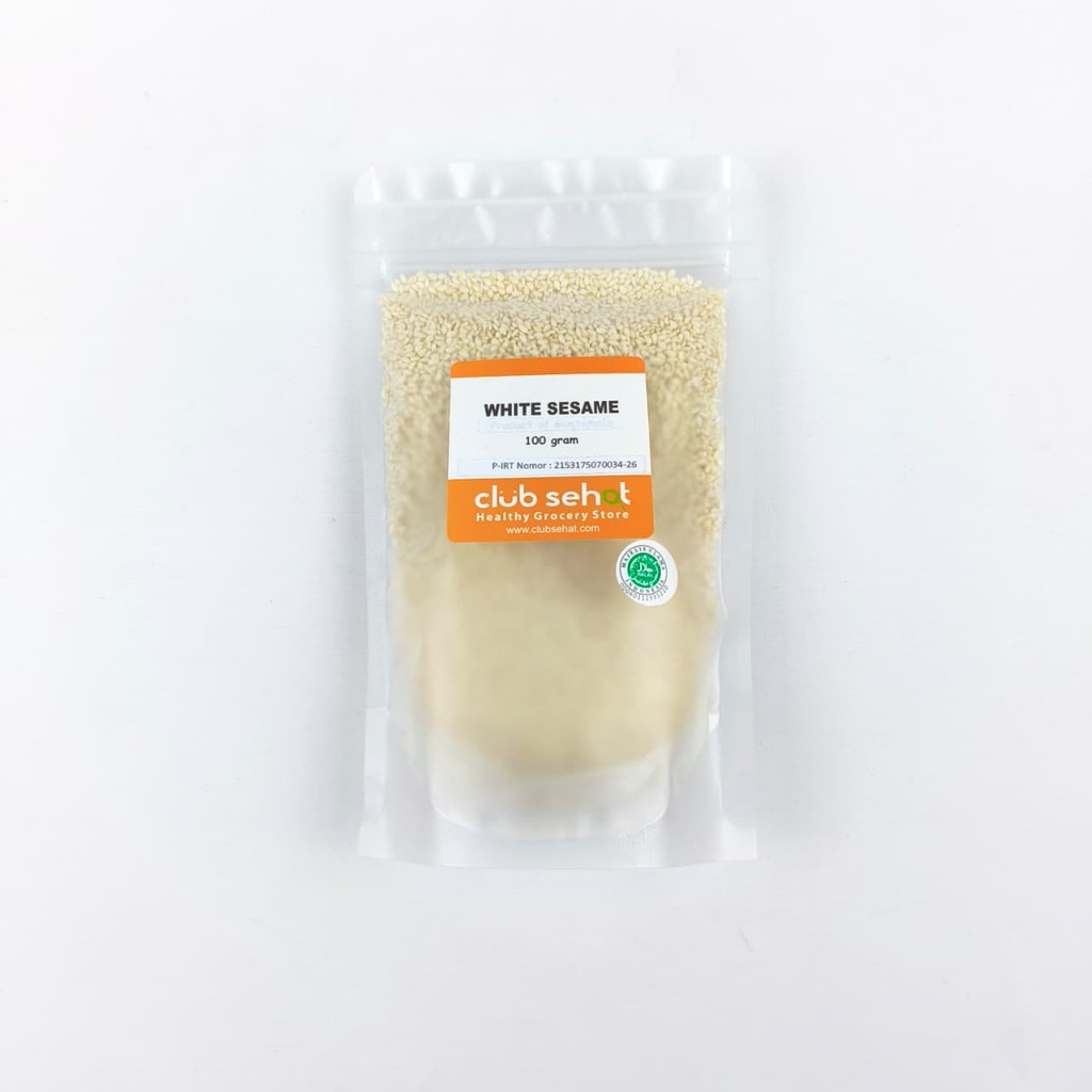 Jual Club Sehat White Sesame 100Gr Wijen Putih | Shopee Indonesia