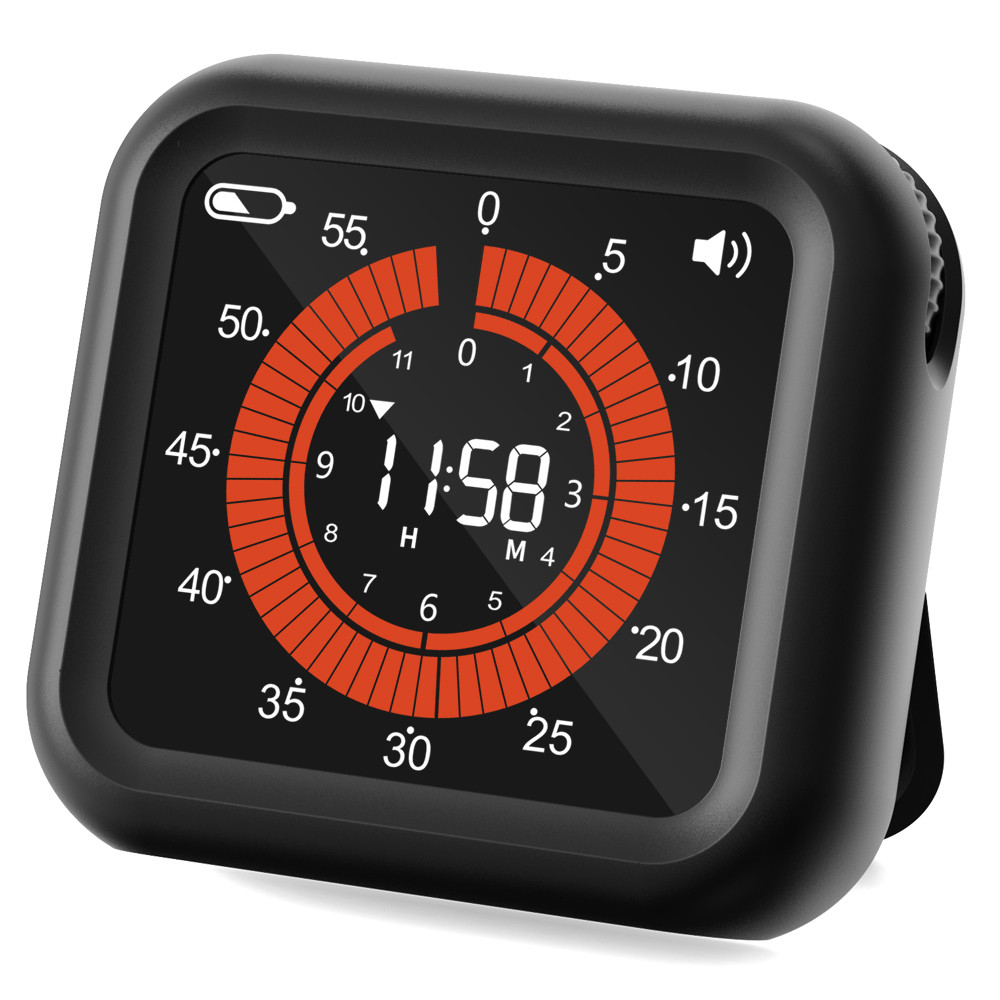 Jual Rechargeable Digital Visual Timer - Max 11H 59M Countdown Timer ...