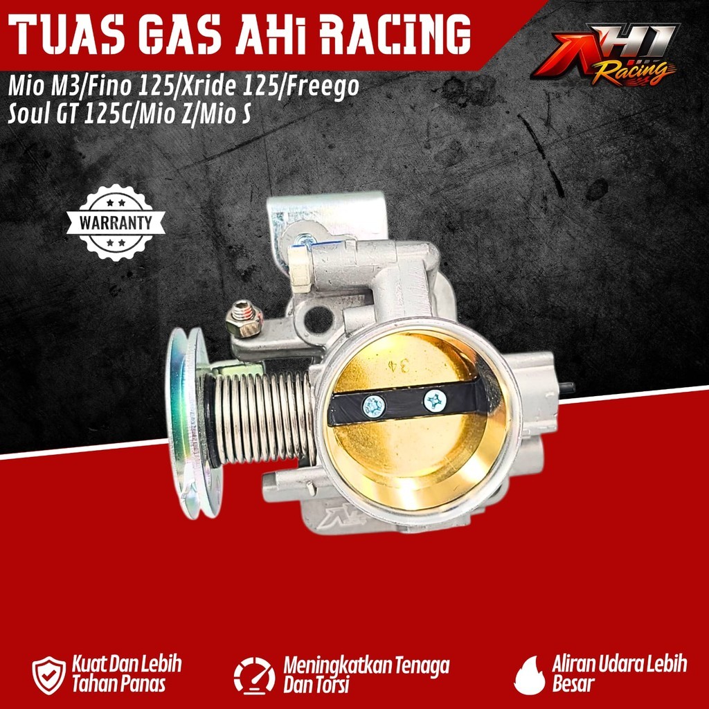 Jual Tuas Gas Throttle Body TB Mio M3 Mio Z Fino Soul GT Xride 125 Freego Mio S 28 30 32 34 MM ...