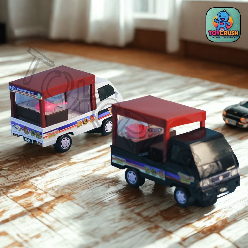 Jual Mainan Mobil Pickup L300 Mini Musik Tahu Bulat & Sotong Favorit ...