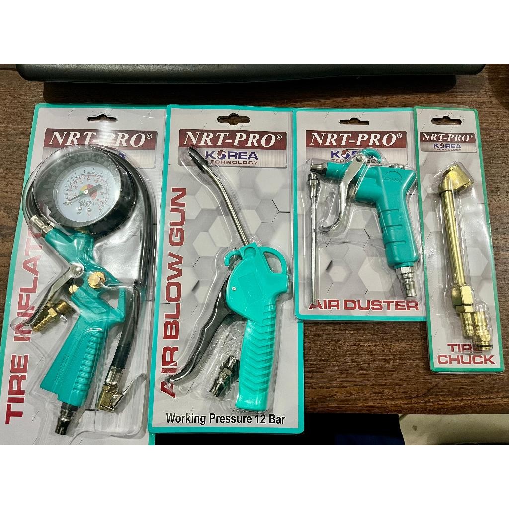 Jual Alat Pompa Angin Tire Inflator/Air Duster Gun/Air Tire Chuck/Air ...