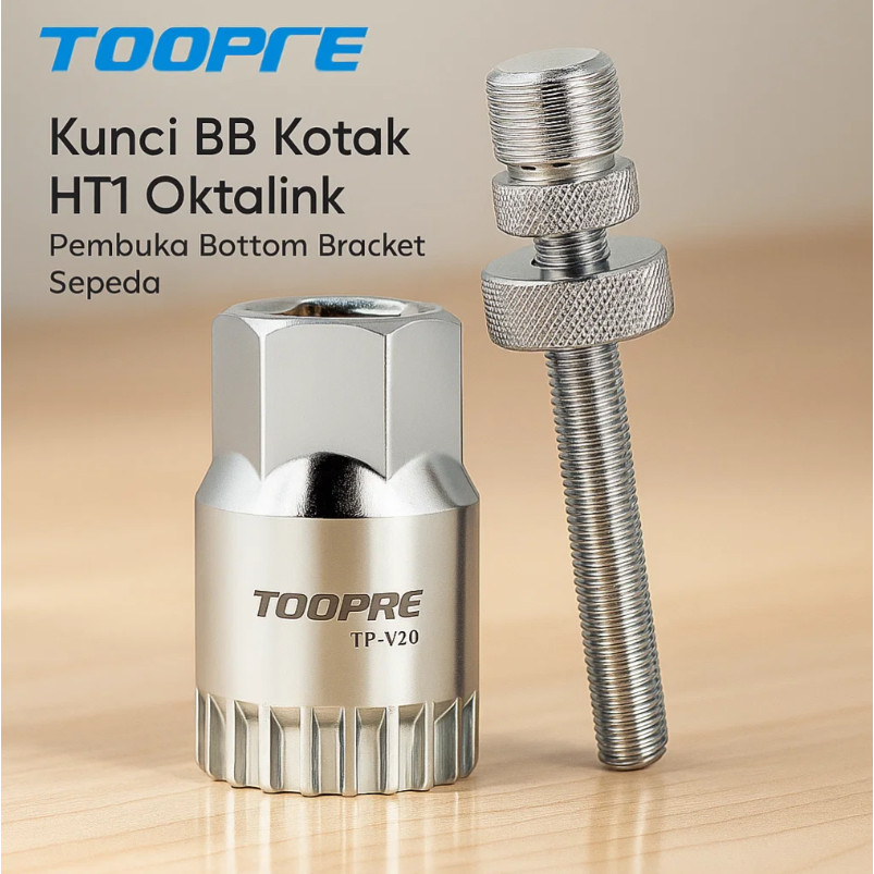 Jual Kunci BB Kotak HT1 Oktalink, Alat Pembuka Bottom Bracket Sepeda ...