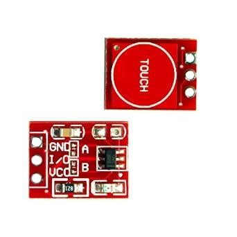 Jual TTP223 Touch Key Switch Module Touching Button Self-Locking/No ...