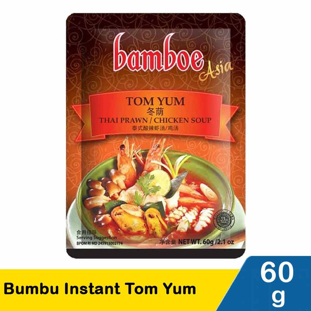 Jual BAMBOE BUMBU INSTANT TOM YUM 60g | Shopee Indonesia