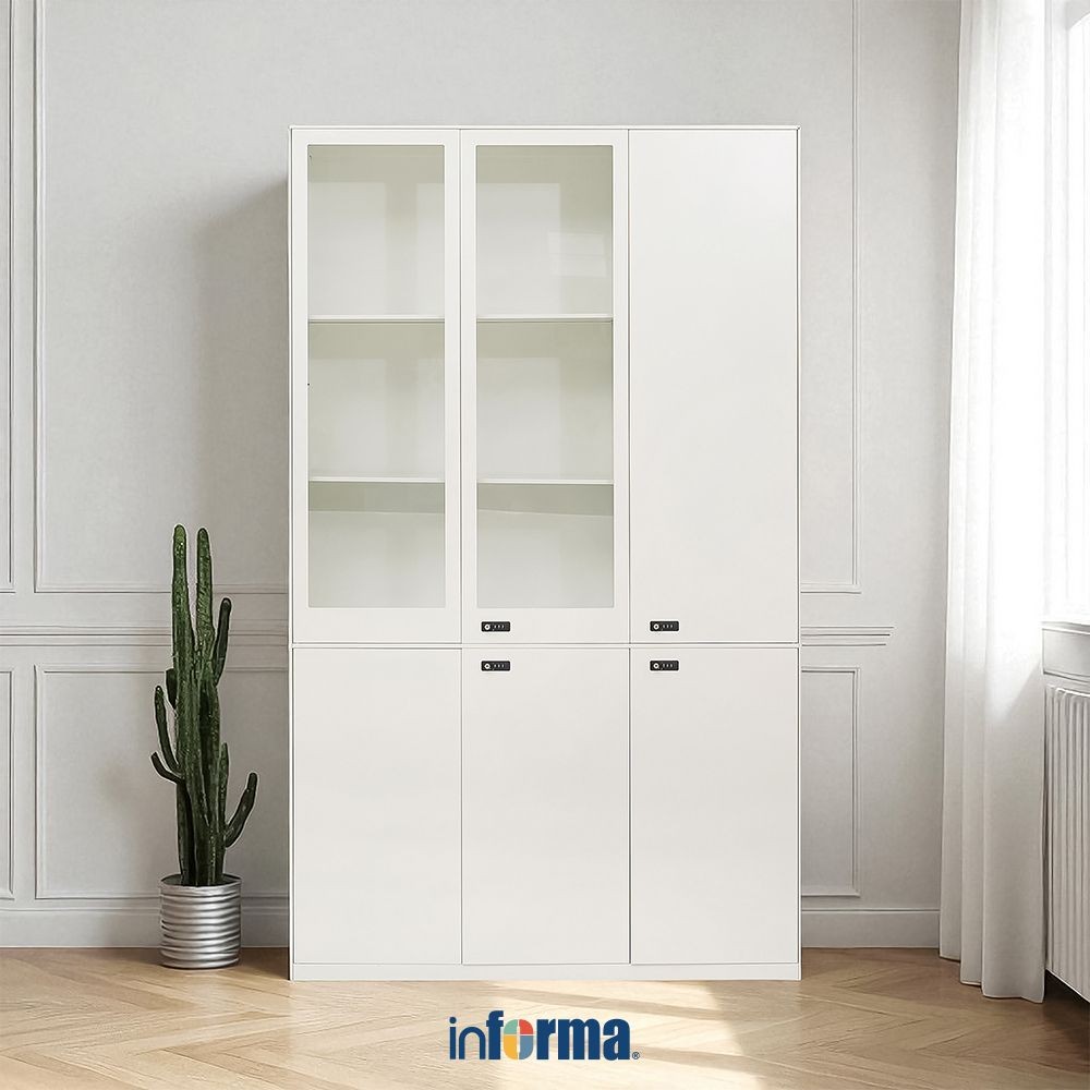 Jual Informa Carter V2 Lemari Arsip Kantor 6 Pintu - Putih Filing ...