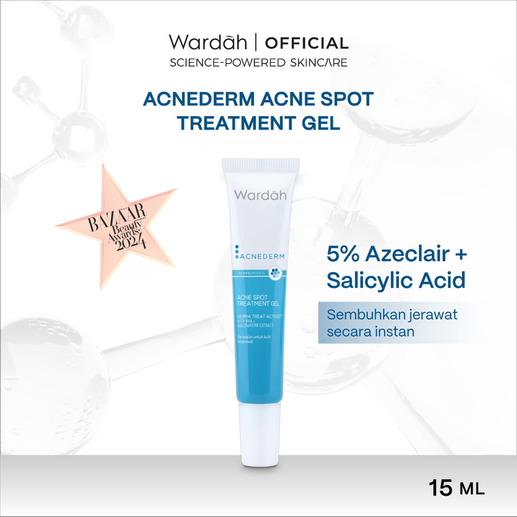 Jual [Gift Not For Sale] Wardah Acnederm Acne Spot Treatment Gel 15 ml ...
