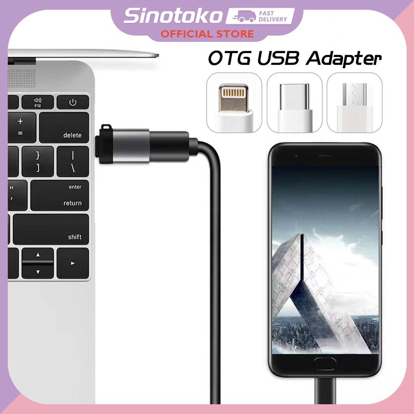 Jual Adapter OTG Lightning untuk iPhone USB 3.0 – Konverter portable ...