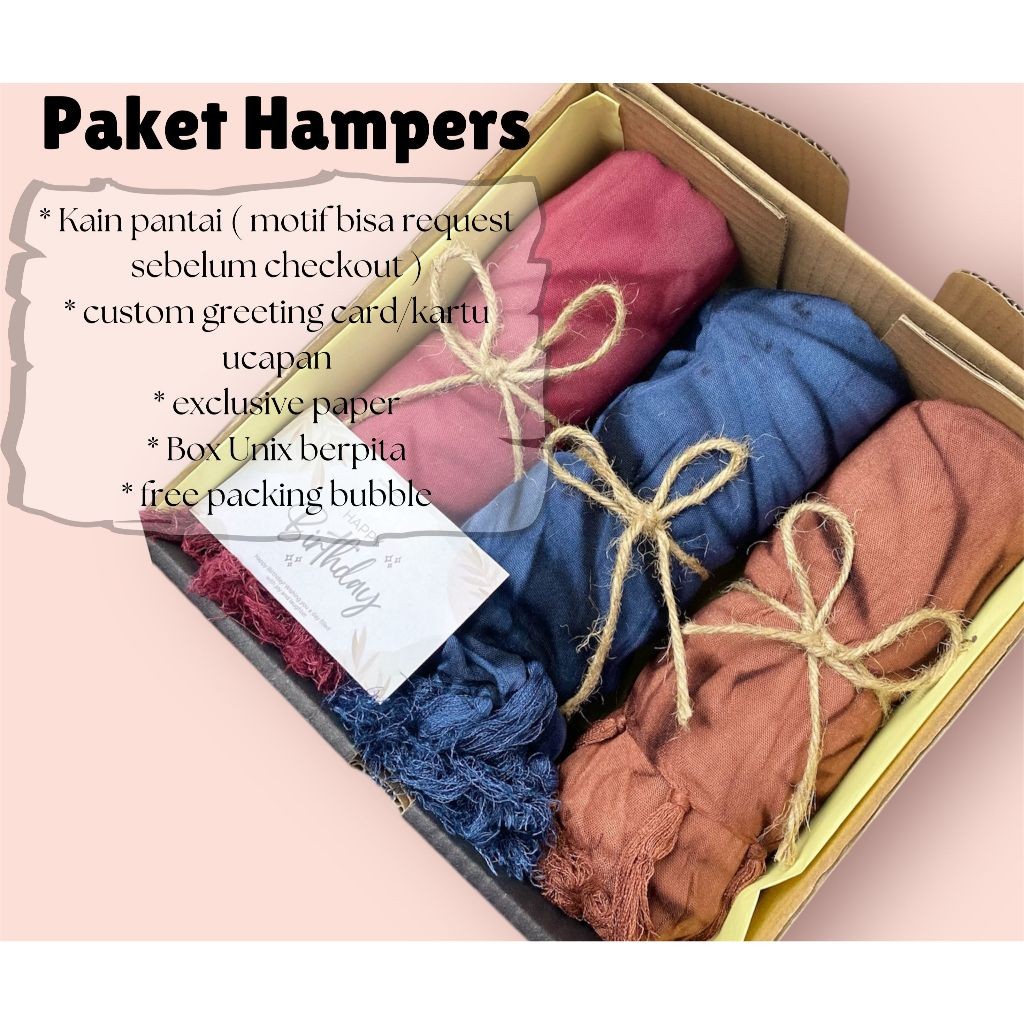 Jual Promo Hampers Gift Set Kado Unik Kado Cowok Kado Cewek Kado Ultah ...