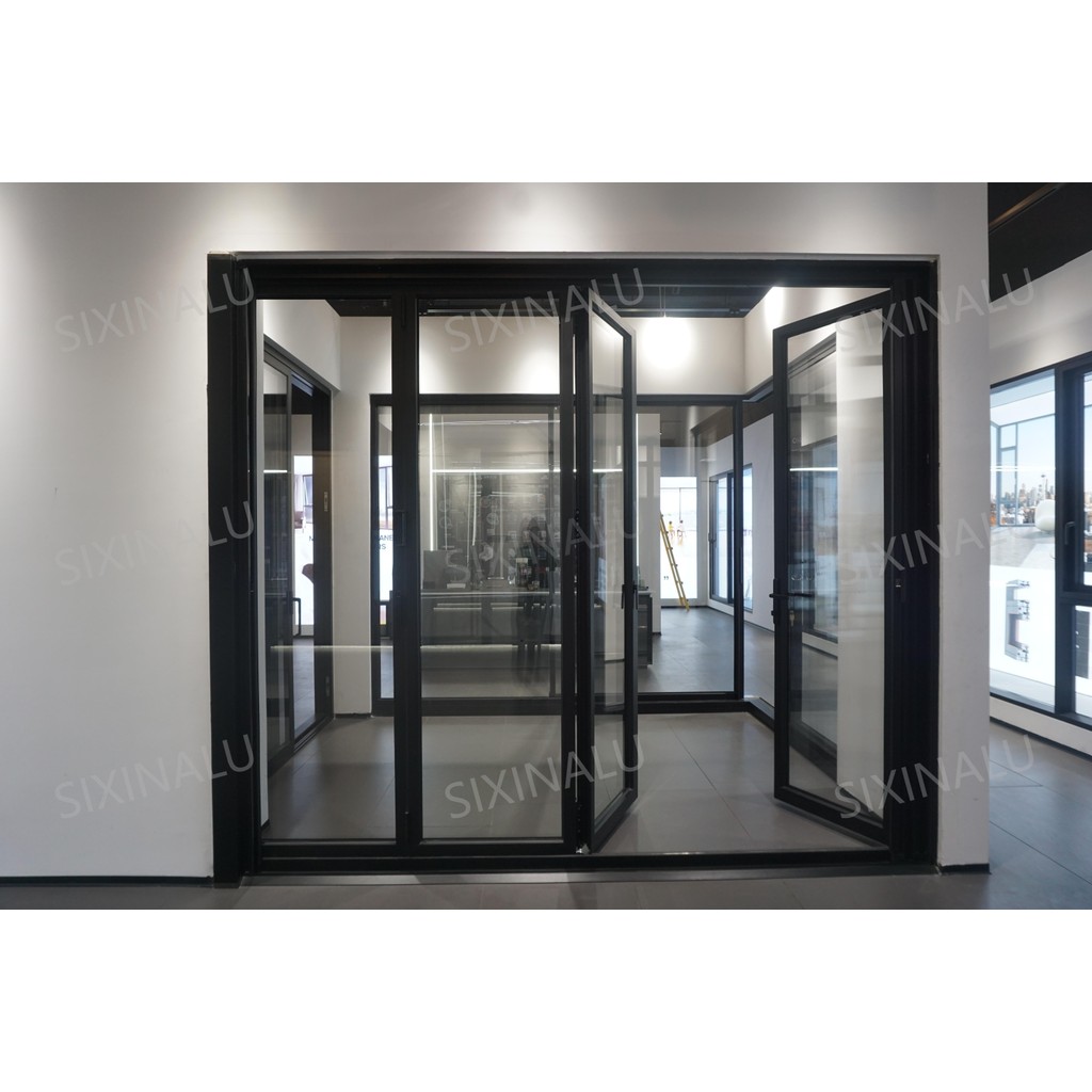 Jual Villa Folding Sliding Doors 2.91x2.2m Size Interior Modern Design ...