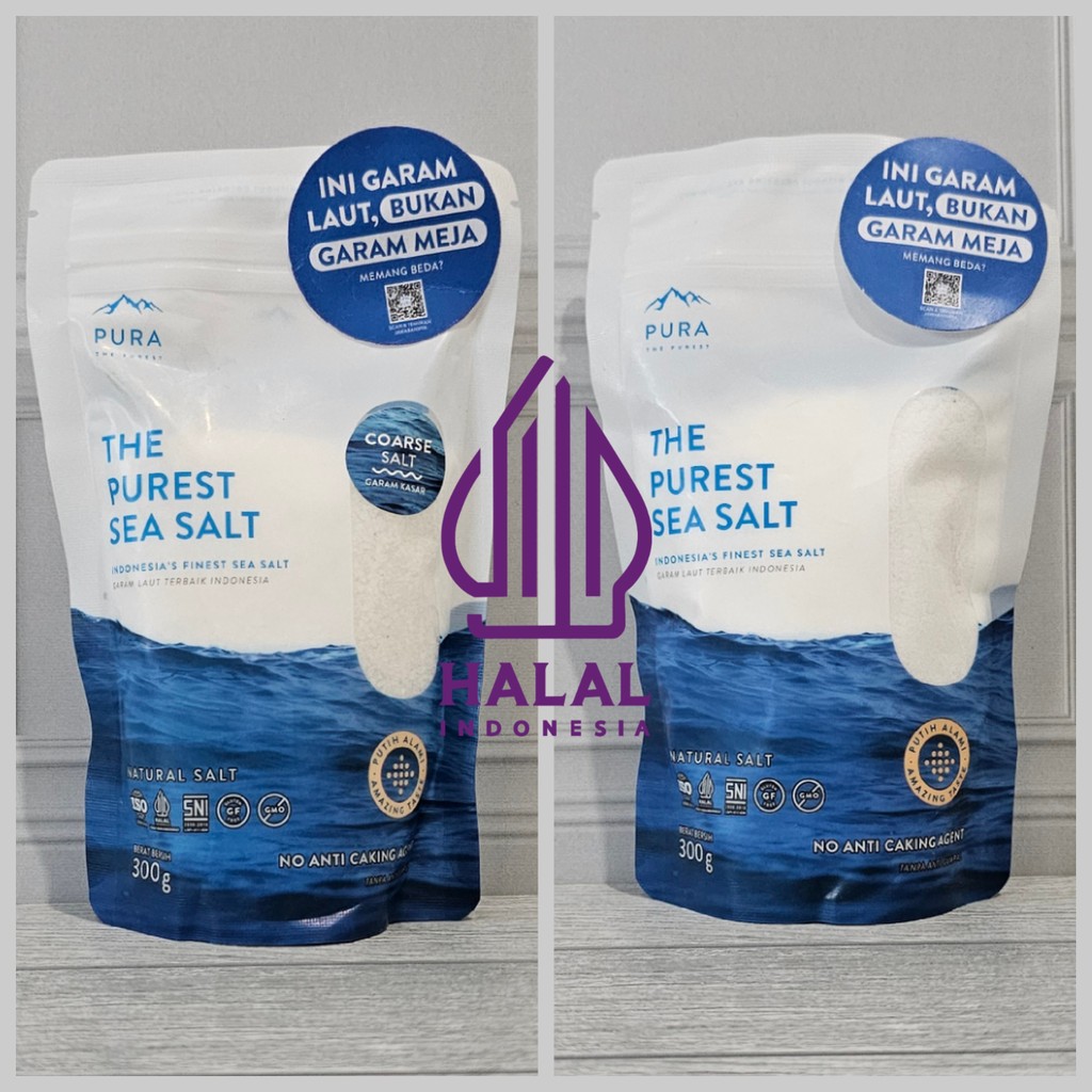 Jual Pura Sea Salt (300gr) - Garam Laut - Organik - Natural - Garam ...