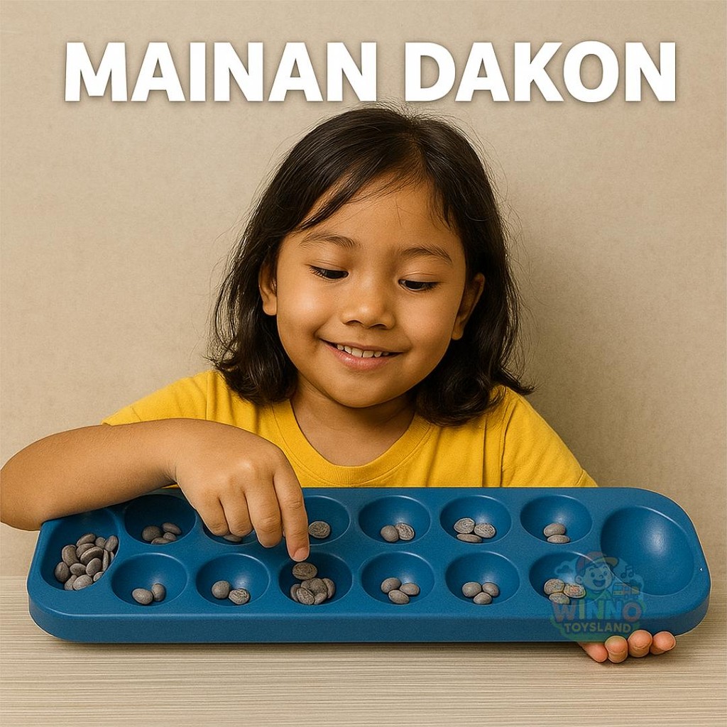 Jual WINNO TOYSLAND - GRATIS ONGKIR Mainan Anak Tradisional Dakon ...
