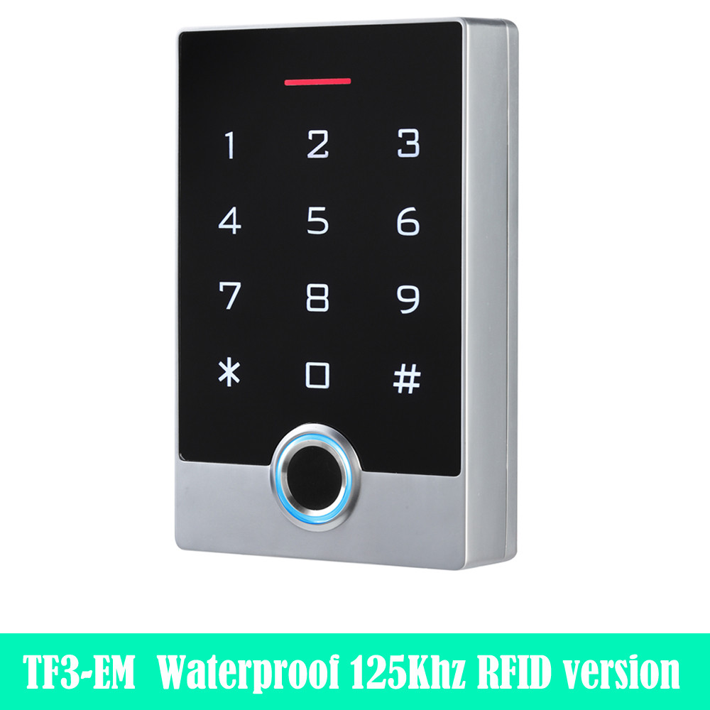 Jual WIFI Tuya APP Keyless Door Lock Waterproof Fingerprint Access ...
