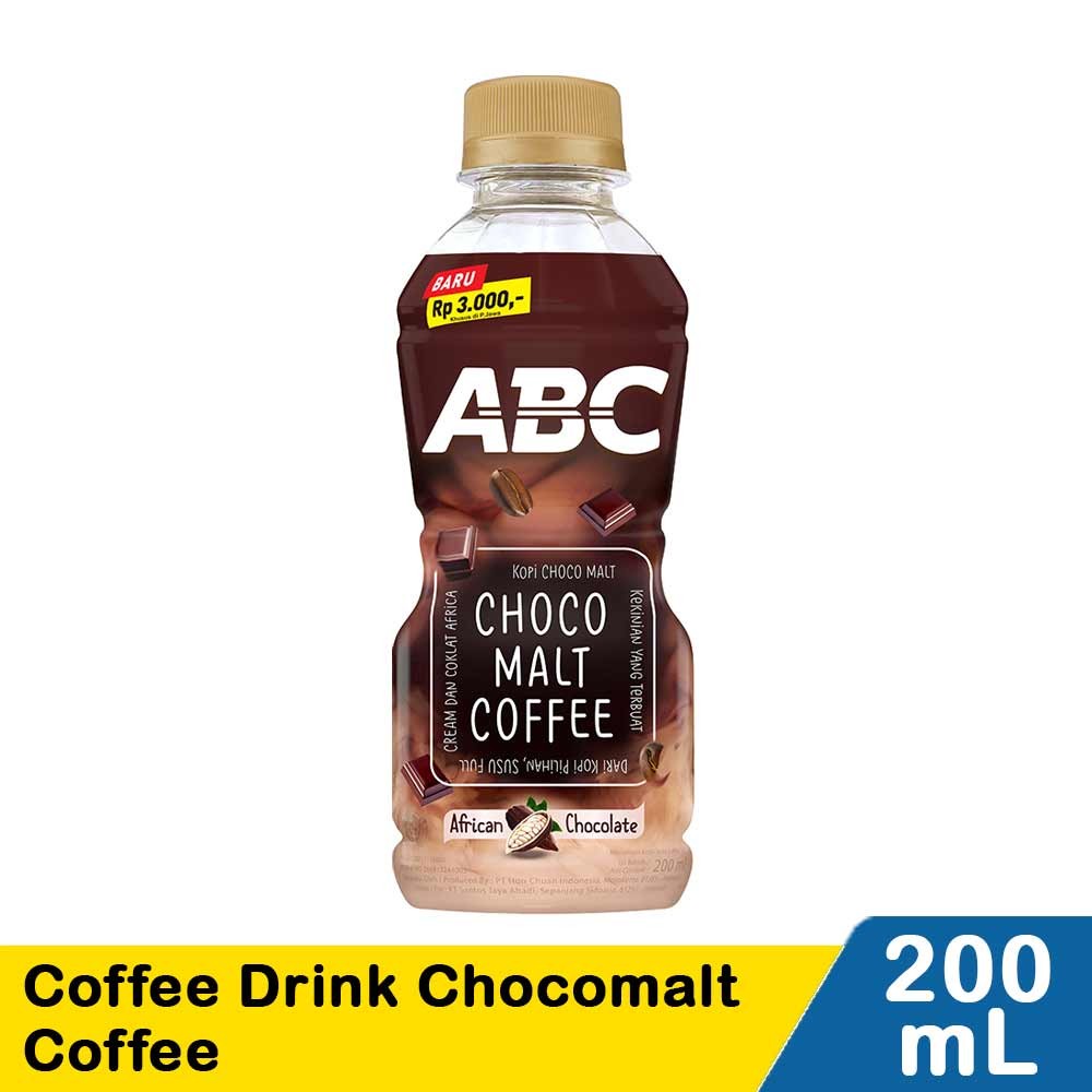Jual ABC COFFEE DRINK CHOCOMALT COFFE 200mL | Shopee Indonesia